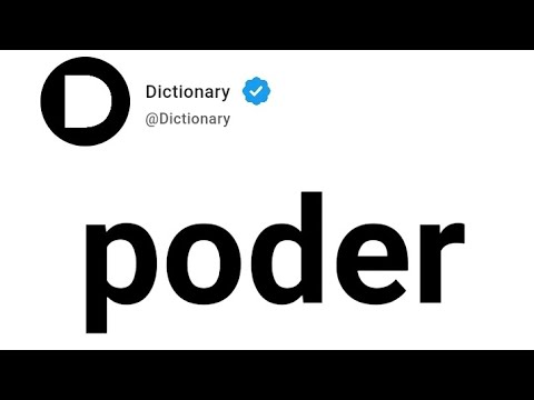 poder Meaning In English