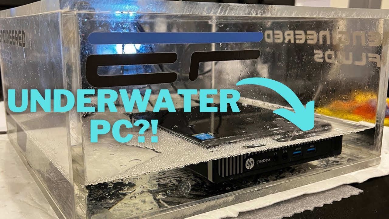 This PC lives underwater! - Single Phase Immersion Cooling