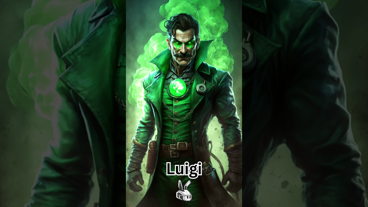 Mario Characters as Supervillain |Part1|Ai Art #supervillain#mario#luigi#bowser#peach#Nintendo#pixar