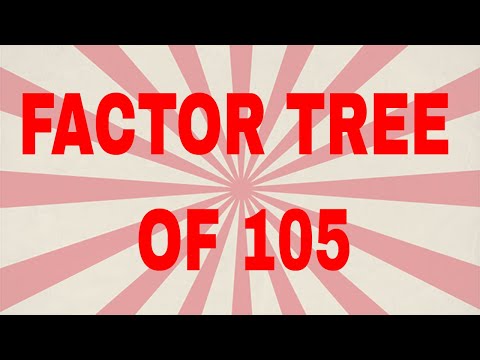 Factor tree of 105|Prime factor tree