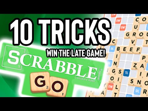 10 SIMPLE TRICKS to secure your WIN in the Late Game! | Scrabble GO