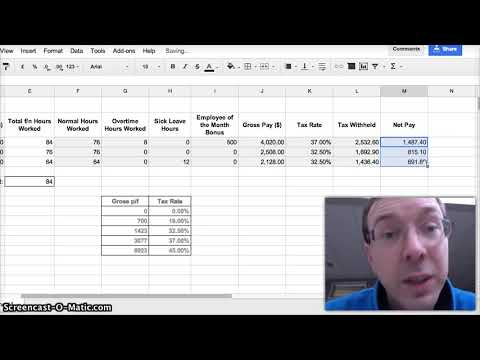 NET Pay Calculation