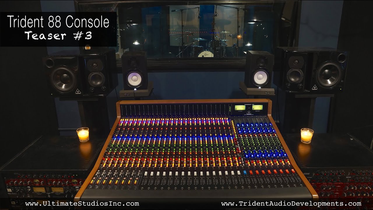 New Trident 88 Recording Console Teaser 3