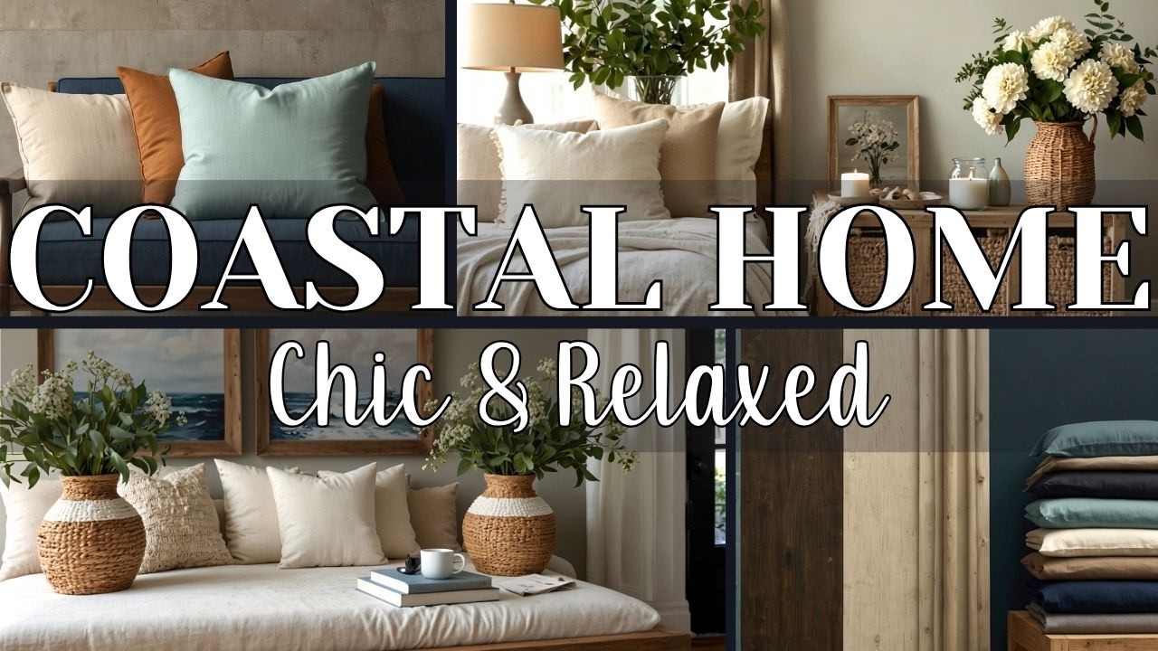 Modern Coastal Home Decor Guide | How to Style a Chic & Relaxed Beach-Inspired Interior