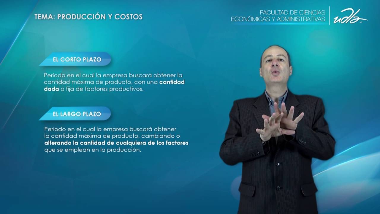Producción y costos parte 1