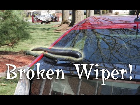 Fix Broken Rear Wiper Toyota Prius