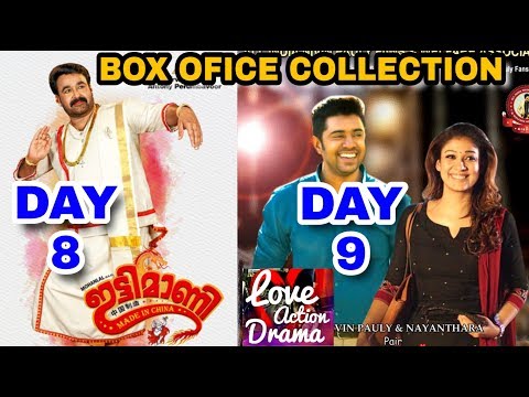 Ittyamaani made in China &Love Action Drama Box office Collection Day 8 & 9 | Malyalam movie