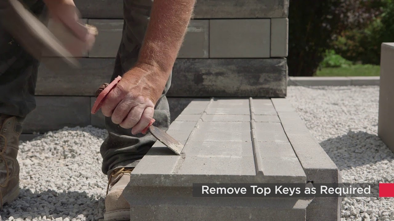 U-Cara Retaining Wall Installation - Steps -  (Segment 3b)