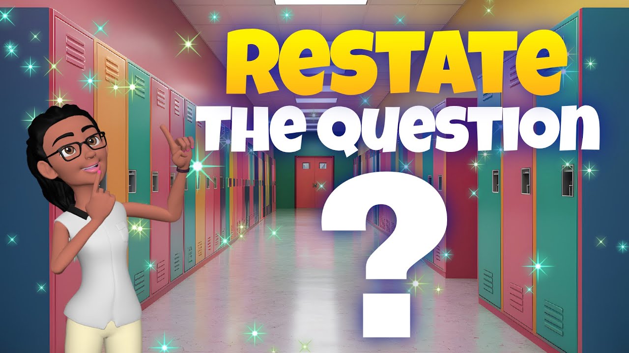 The EASY Trick for Answering Questions | Restate the Question in an Answer