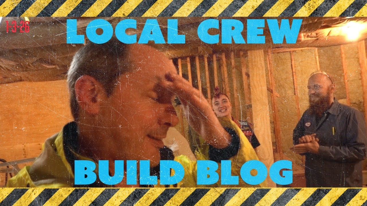 Captain's Blog 1 3 2026 Building The Clubhouse With The Local Crew