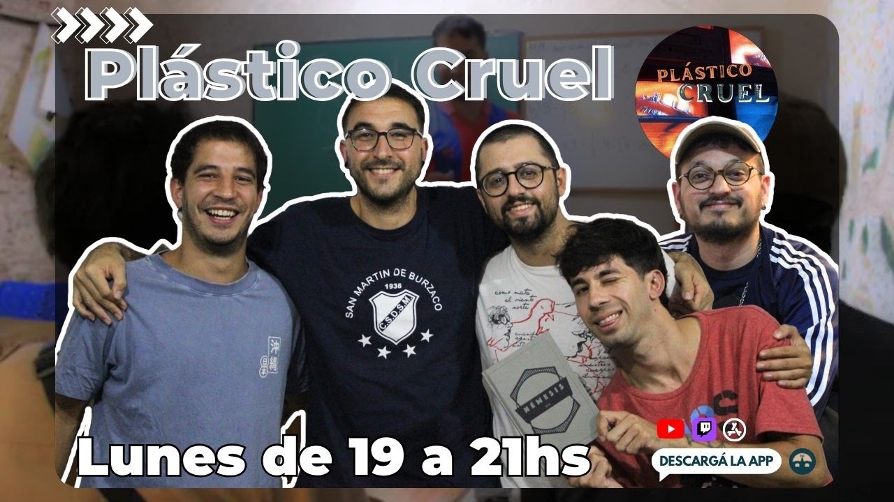 🔴Radio Trinchera | PLÁSTICO CRUEL de 19  21hs 📚