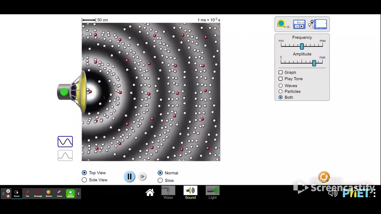 ‪Waves Intro‬ sound phet