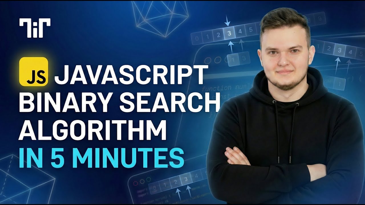 Learn Binary Search Algorithm in 5 Minutes (Beginner’s Tutorial) | JS Example