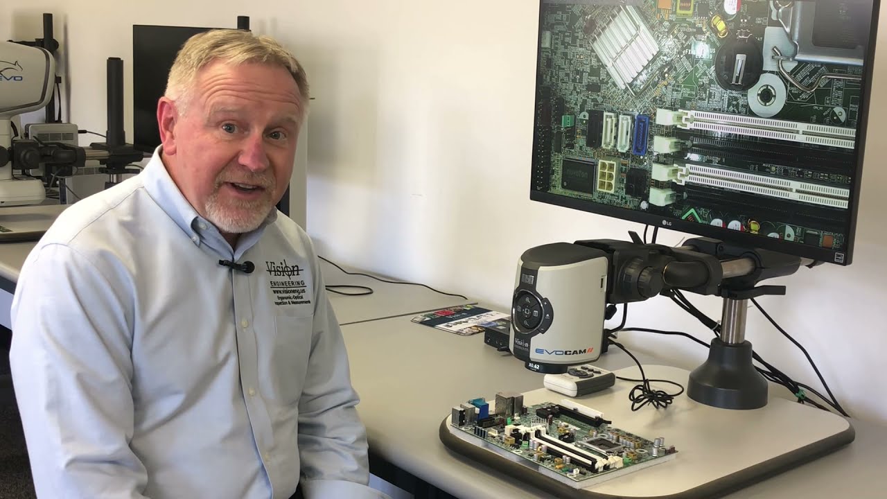 Digital microscope EVO Cam ll from Vision Engineering - Product Showcase