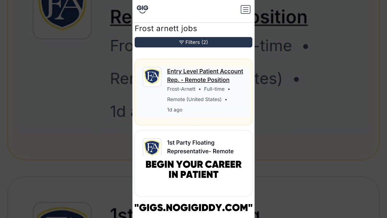 💼 Now Hiring: Entry Level Patient Account Representative (Remote)