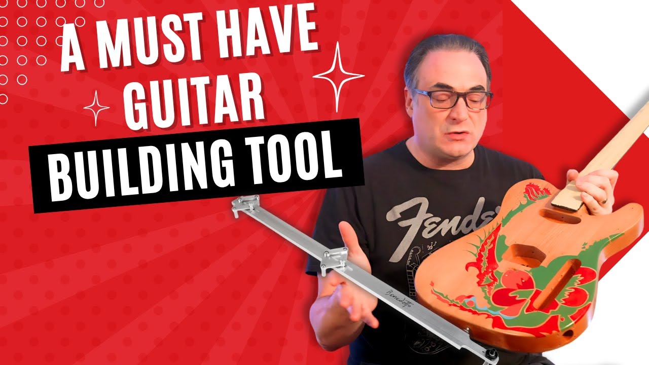 New Benedetto Neck Alignment Jig – A Game Changer for Guitar Builds!
