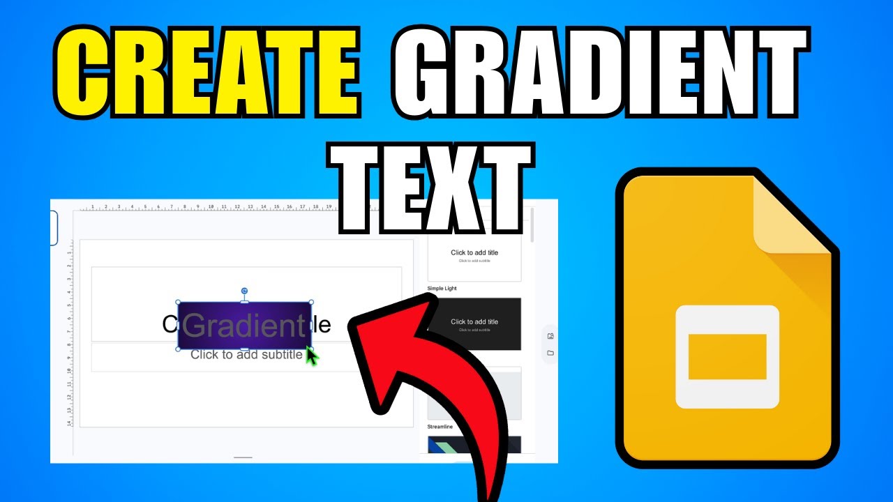 How To Create Gradient Text On Google Slides (Step By Step Guide)