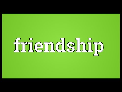 Friendship Meaning