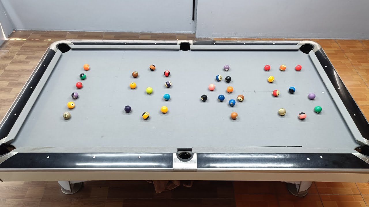 1945 Shape with 36 Balls | One Shot Pool Challenge