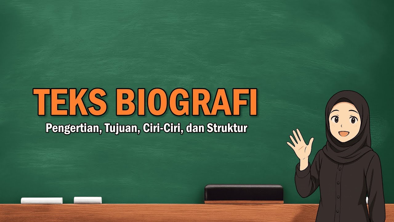 TEKS BIOGRAFI | Materi Bahasa Indonesia Kelas 10