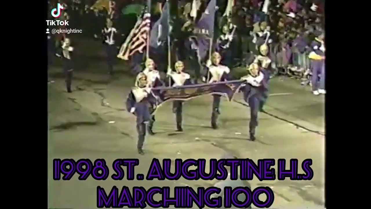 1997-98 St. Augustine H.S. Marching 100 | Walk In The Park | Krewe of Endymion