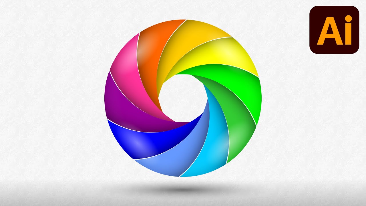 Learn logo design | Adobe illustrator tutorials | 086