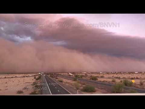 Monsoon season in full effect, massive haboob recorded, hurricane-force ...
