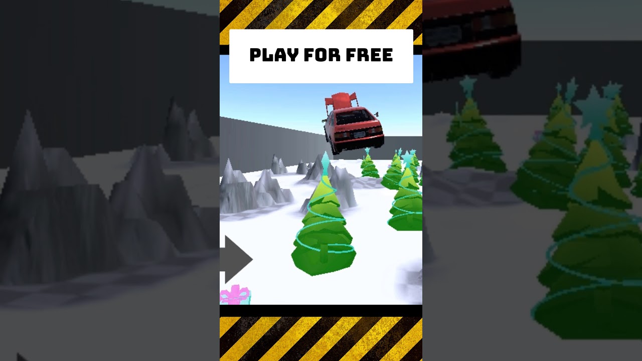 Crash test simulator: destroy car sandbox, drive games. Racing, drift car, truck