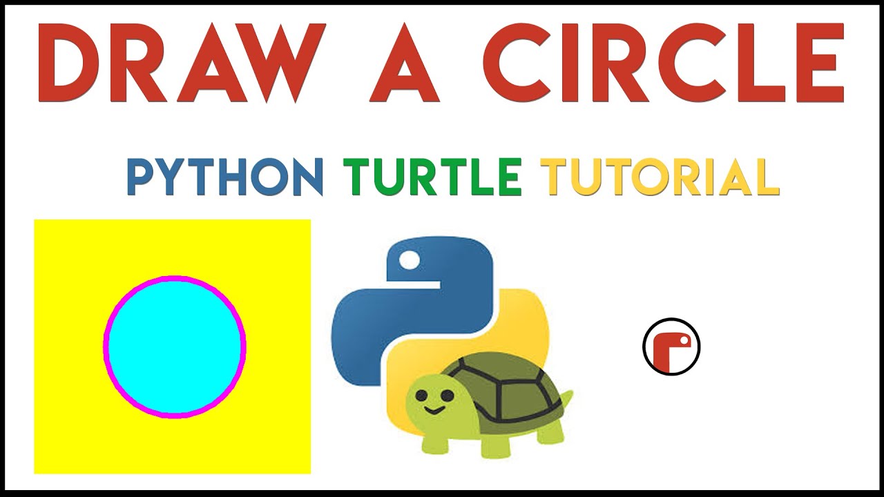 Python Turtle - Code a Circle Tutorial