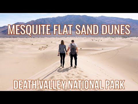 Mesquite Flat Sand Dunes Death Valley Hiking Travel Guide - Death Valley National Park
