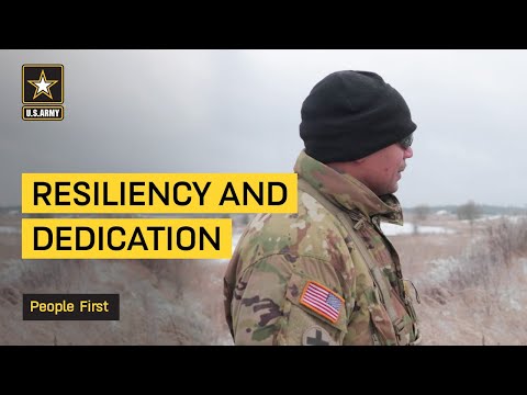 Soldier Promotes Message of Resiliency and Dedication