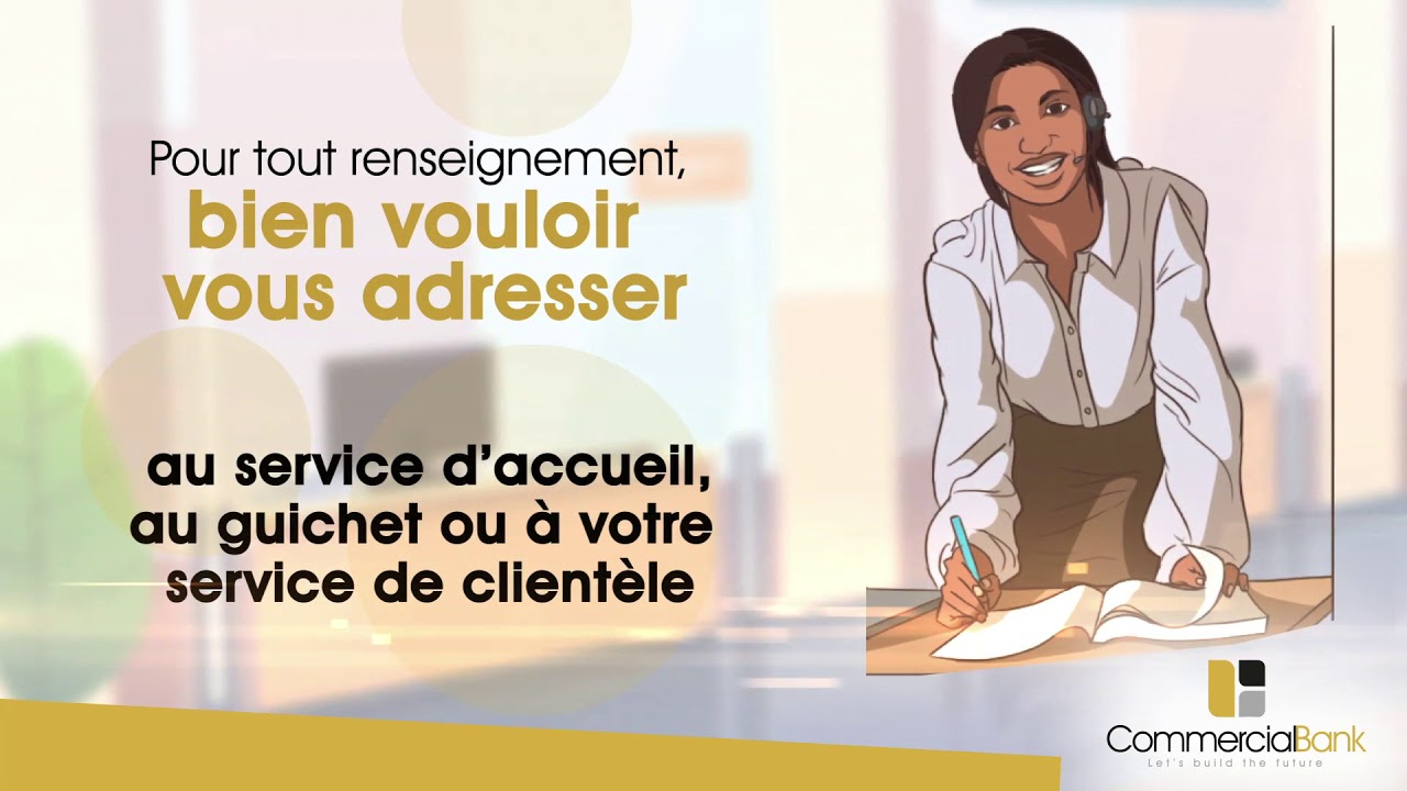 Consignes de sécurité - Commercial Bank