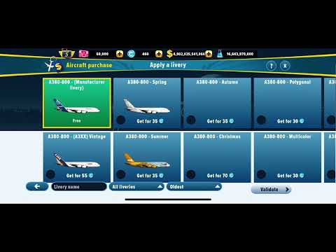 Airlines Manager Tycoon 2022 — Buying 300 Airbus Long-Haul Aircrafts (IOS Gameplay)