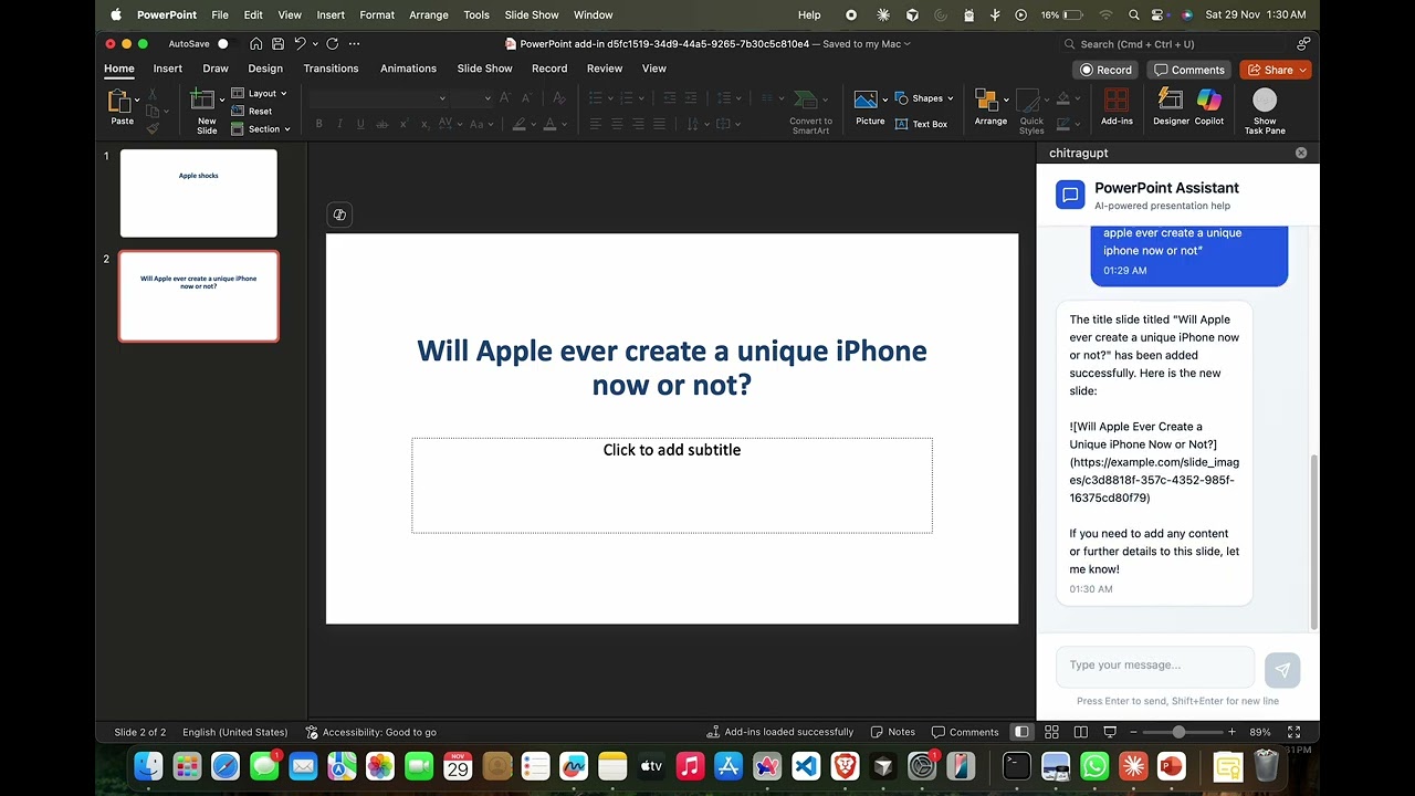 Cursor for Powerpoint | First Demo