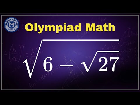 Russian | A Nice Square Root Simplification | Math Olympiad