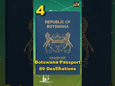 Top 5 most powerful Passports in Africa #africanhistory #africa #rich #africanpassport