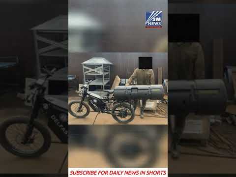 Ukrainian using e-bikes to blow russian tanks.