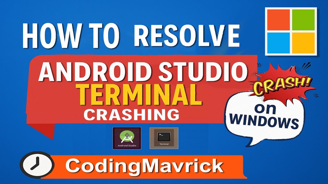 How to Fix Android Studio Terminal Not Opening, Resolve Terminal Crashing on Windows