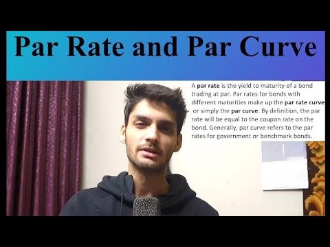 CFA ( Fixed Income ) : What is Par rate & Par Curve ? / Stock Market ✓