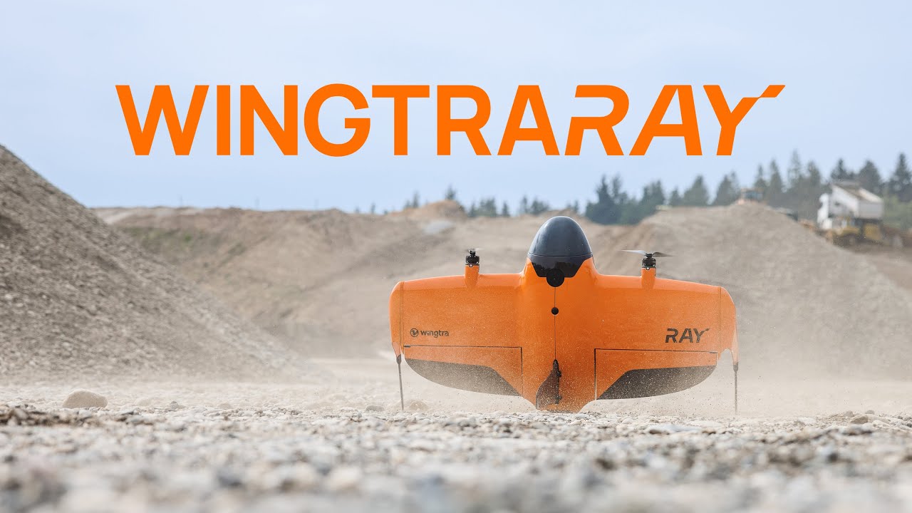 WingtraRAY drone survey: 1,300 acres in one hour