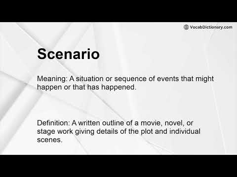Scenario Meaning