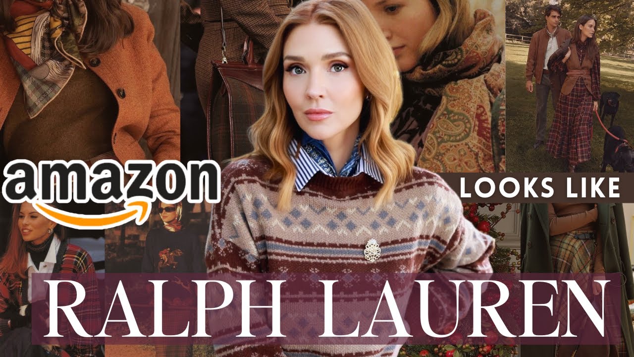 Dress like Ralph Lauren for Winter🌲 (but on an AMAZON Budget! ✅)