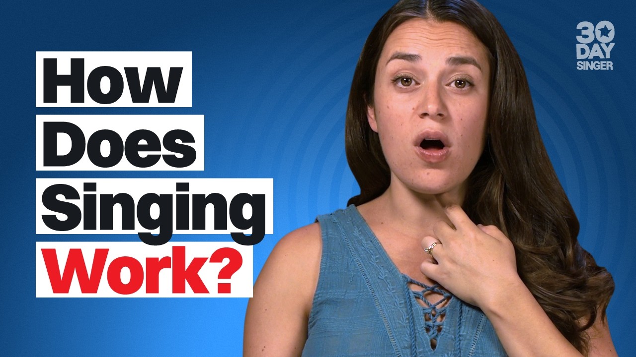 We studied vocal ANATOMY, what's happening in there...