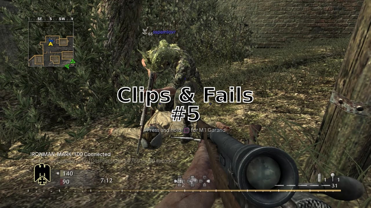 Clips & Fails #5 (Multi-CoD Highlights)