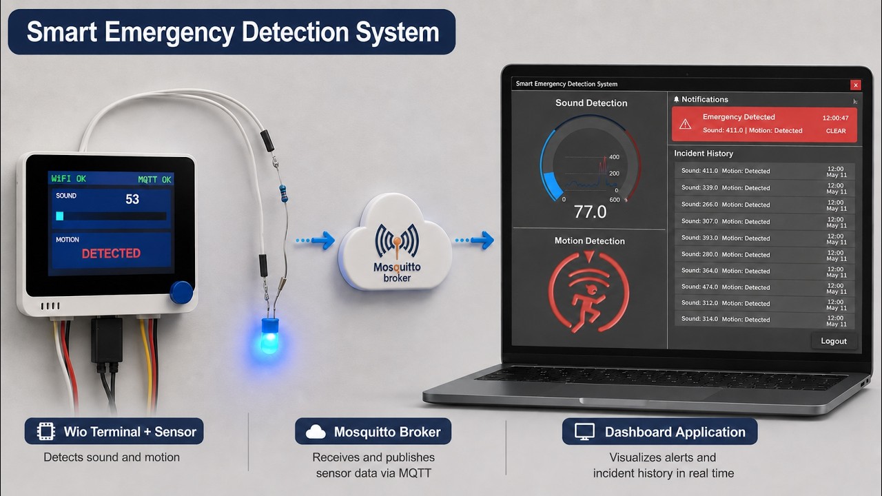 Smart Emergency Detection System – Demo