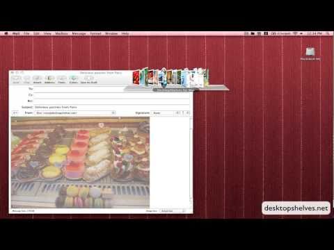 Improved Drag and Drop - DesktopShelves 0.8 for Mac