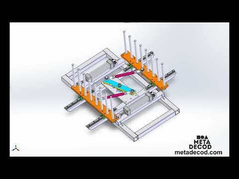 Custom design service for a centering and clamping mechanism