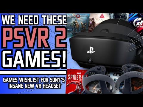 We NEED these PSVR 2 GAMES! // The potential for PSVR 2's new VR games is HUGE!