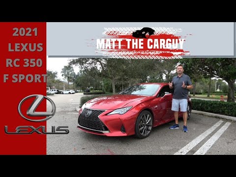 Is 2021 Lexus RC 350 F Sport a real performance luxury coupe? Walk around, review and test drive.