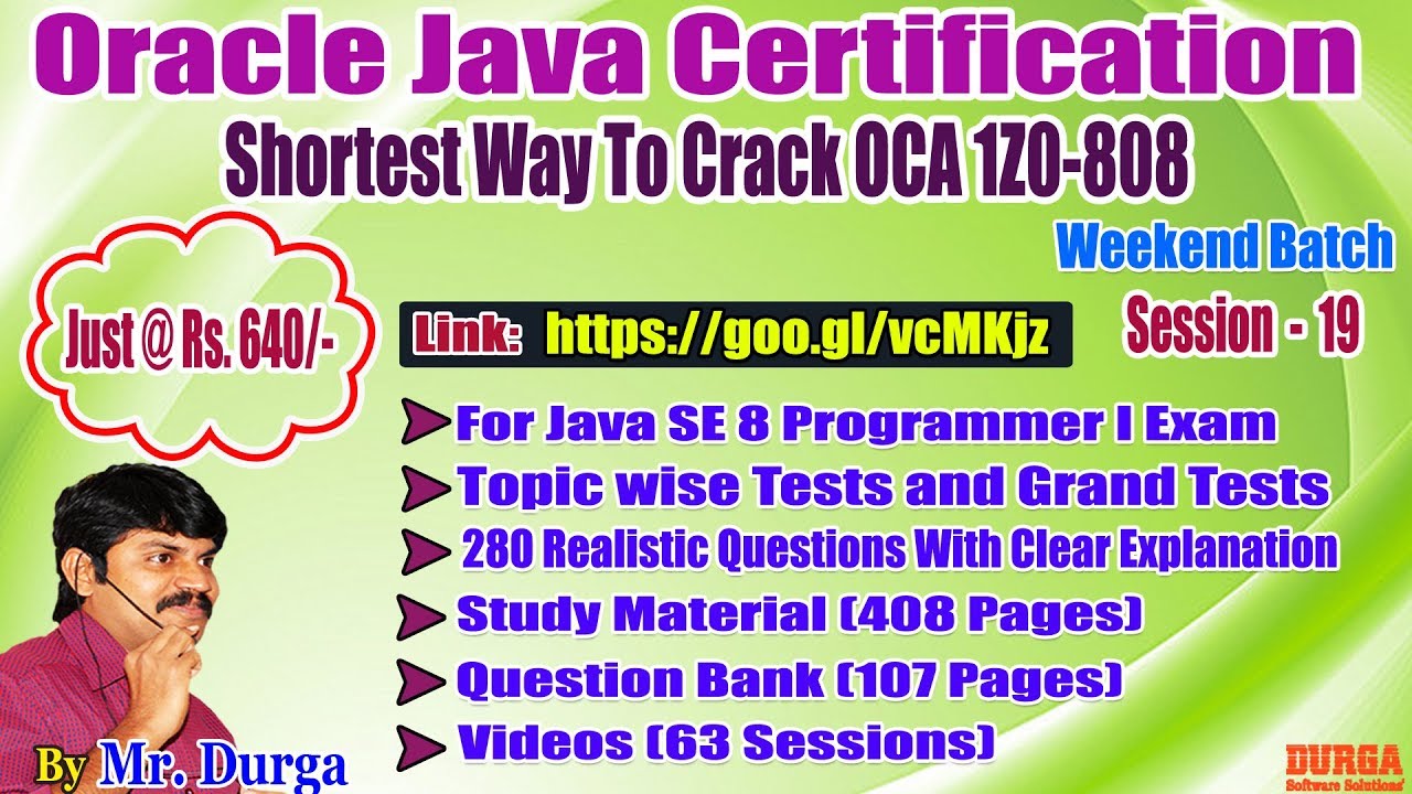 OCJA || Java 8 || Anonymous Inner class vs Lambda Expressions || Durga On 08-07-2018